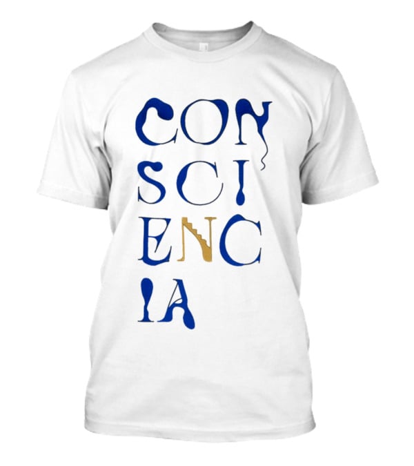 Tomorrowland Consciencia Stairs Dripping Font T-Shirt