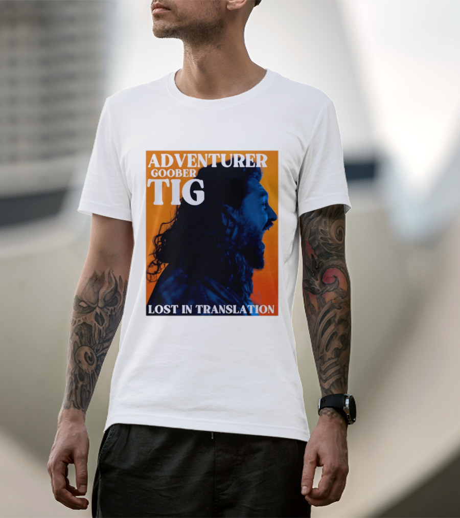 Adventurer Goober Tig Lost In Translation Vibrant Profile T-Shirt