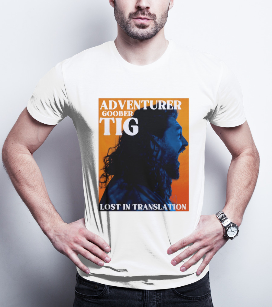Adventurer Goober Tig Lost In Translation Vibrant Profile T-Shirt