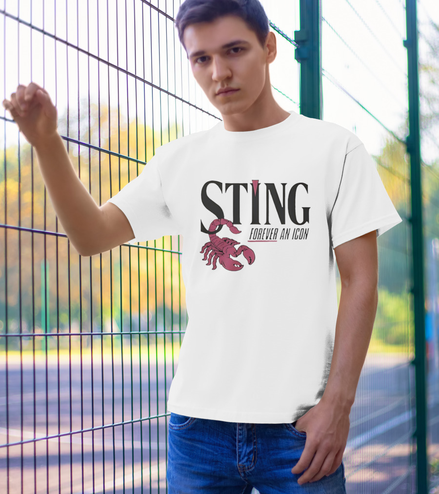 STING Forever An Icon Scorpion T-Shirt