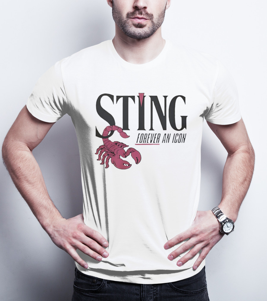 STING Forever An Icon Scorpion T-Shirt