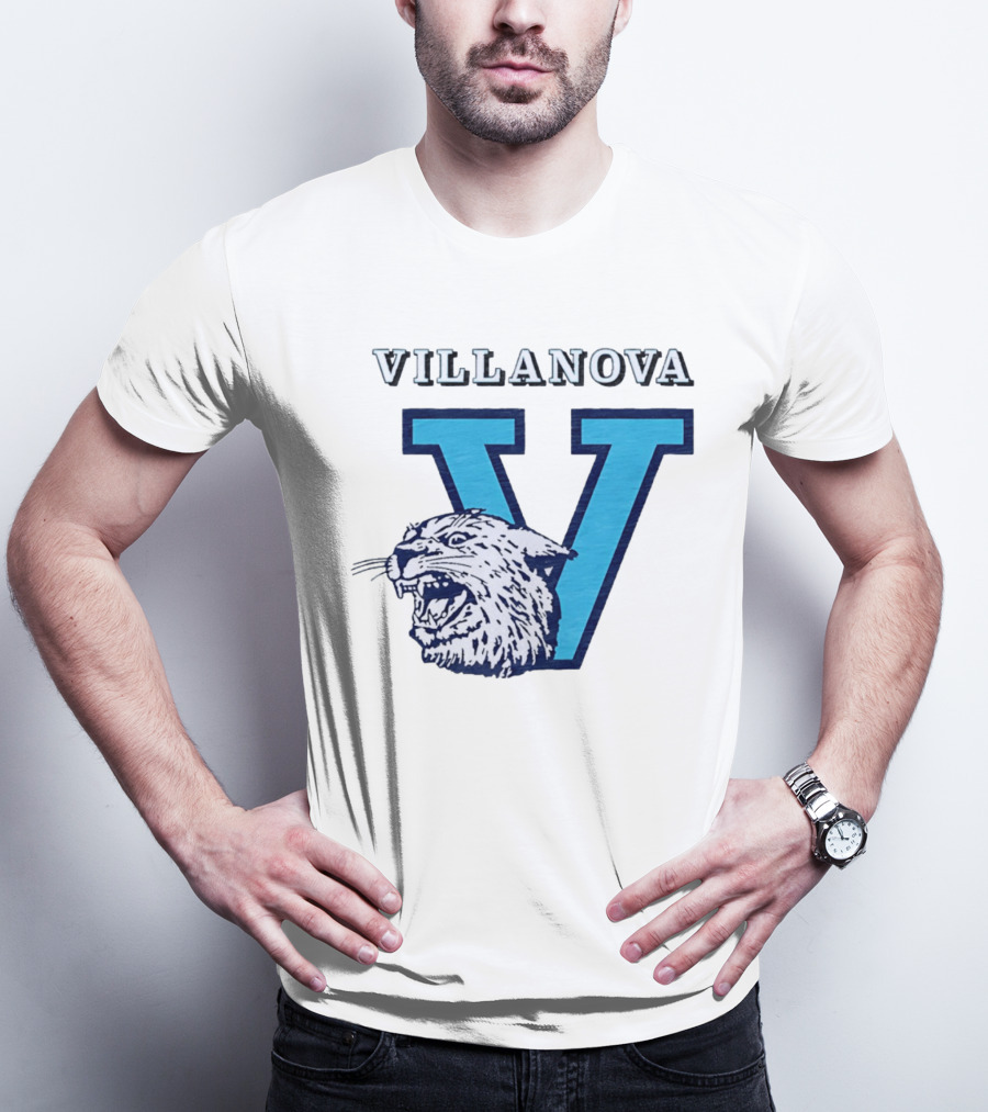 Villanova Wildcats Basketball V Logo 2026 T-Shirt