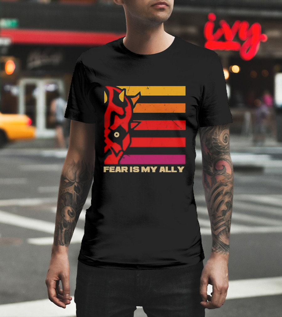 Darth Maul Fear Is My Ally Star Wars T-Shirt