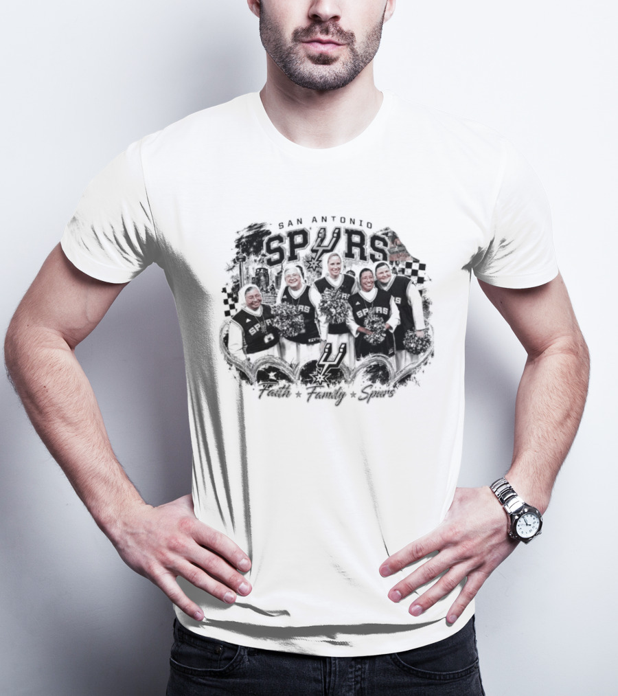 San Antonio Spurs Faith Family Unity T-Shirt