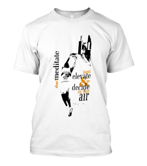 Meditate Elevate Decide Air Shawn Kemp Above The Rim T-Shirt