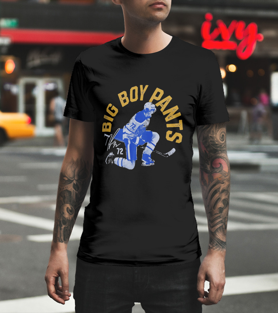Buffalo Sabres Tage Thompson Big Boy Pants 72 Hockey T-Shirt