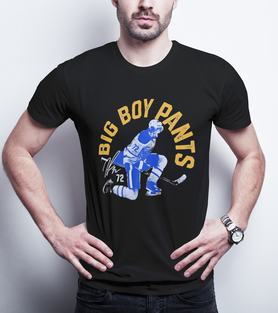 Buffalo Sabres Tage Thompson Big Boy Pants 72 Hockey T-Shirt
