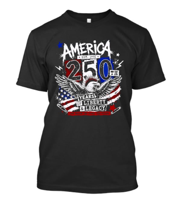 America 250th Liberty And Legacy Eagle T-Shirt