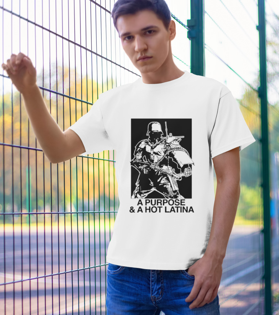 Kerberos Panzer Cops A Purpose And A Hot Latina T-Shirt