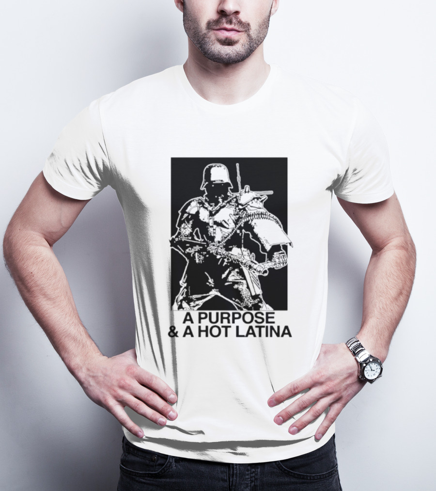 Kerberos Panzer Cops A Purpose And A Hot Latina T-Shirt