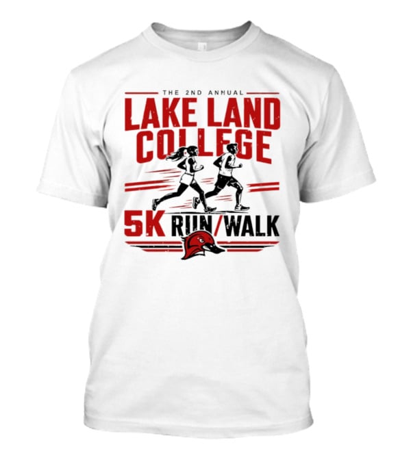 Lake Land College The 2nd Annual 2026 5K Run Walk Event T-Shirt