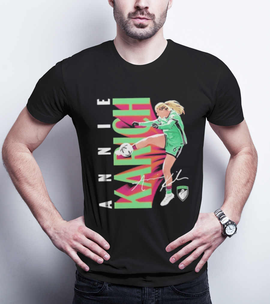 Annie Karich Legacy FC Soccer Player Action T-Shirt