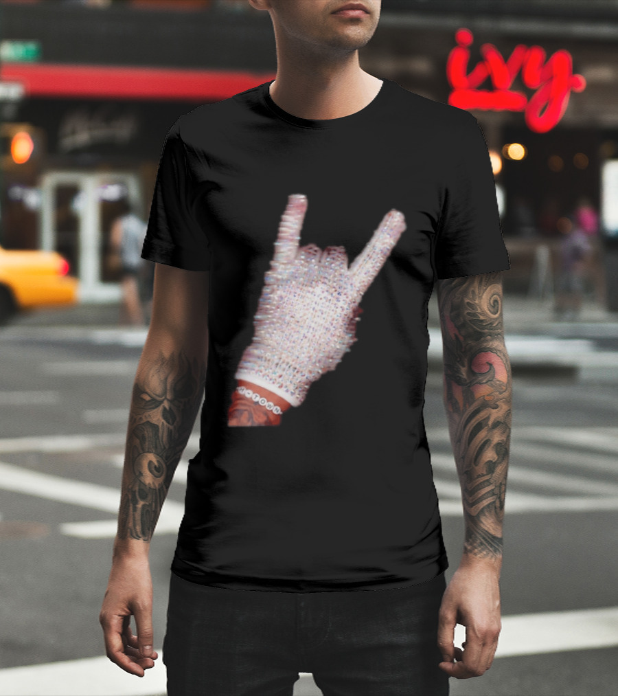 Houston Texans Drake Iceman New Album H Town Glove T-Shirt