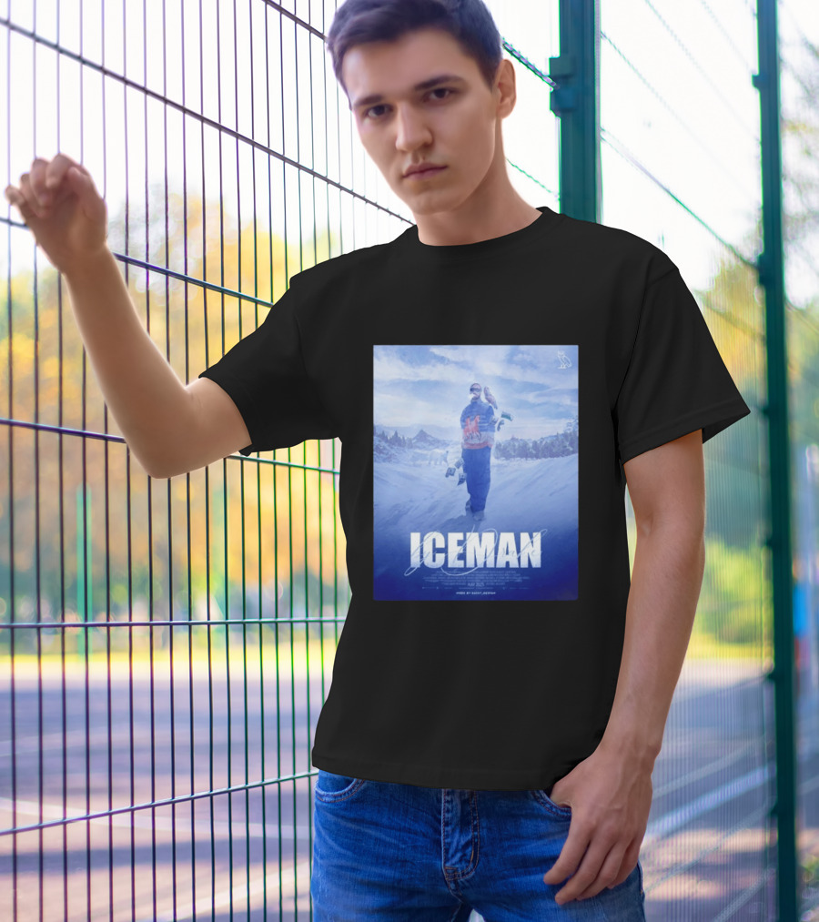 ICEMAN By Drake Featuring Saint Justin OVO Collaboration 2025 Winter Snowy Landscape T-Shirt