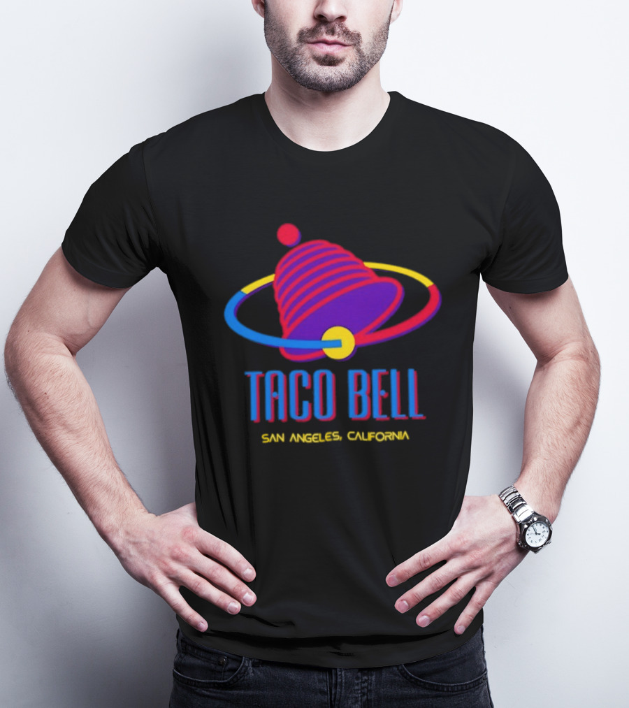 Taco Bell San Angeles California Retro Futuristic T-Shirt