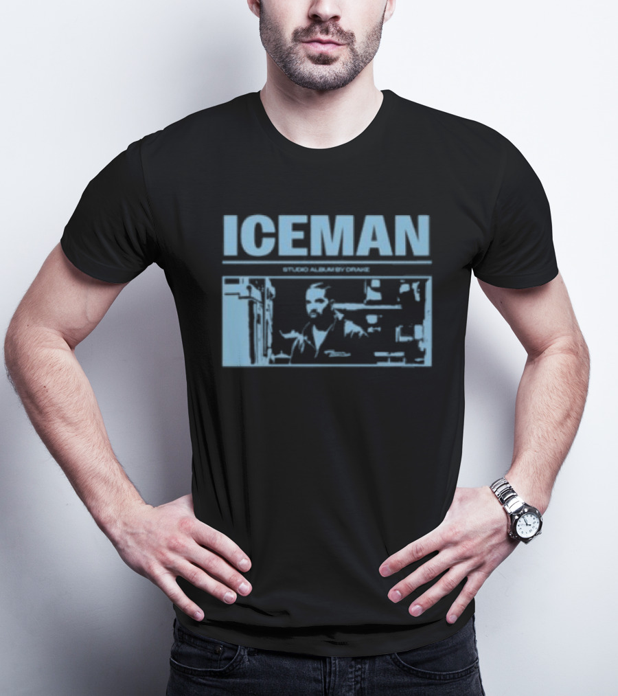ICEMAN Studio Album By Drake Blueprint T-Shirt