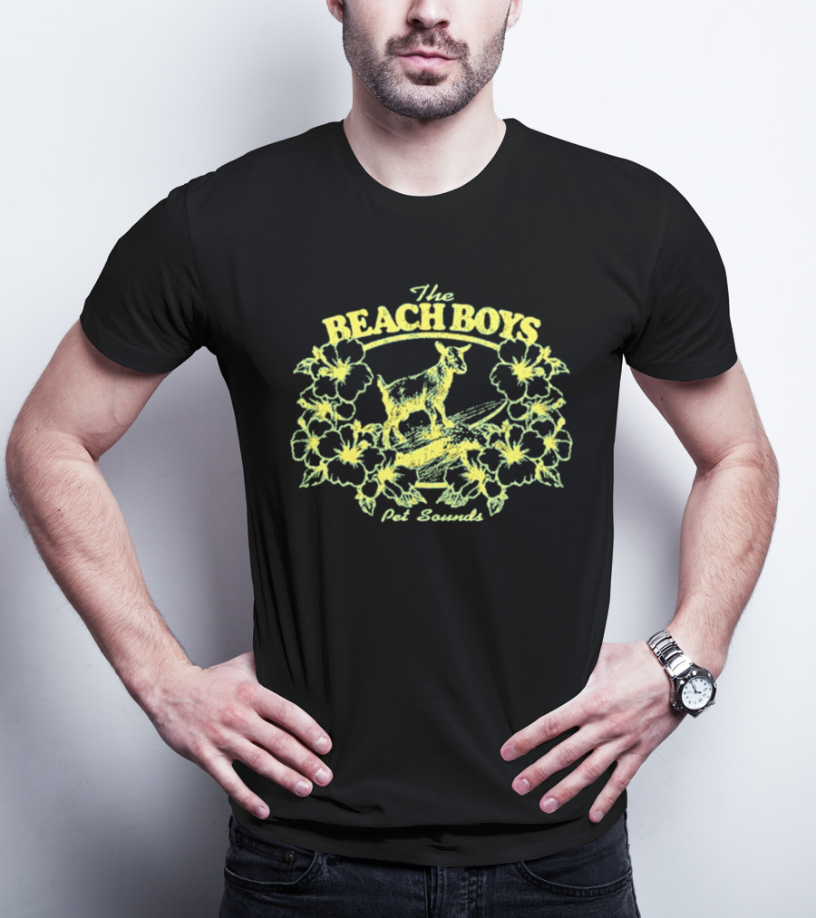 The Beach Boys Pet Sounds Goat Hibiscus T-Shirt