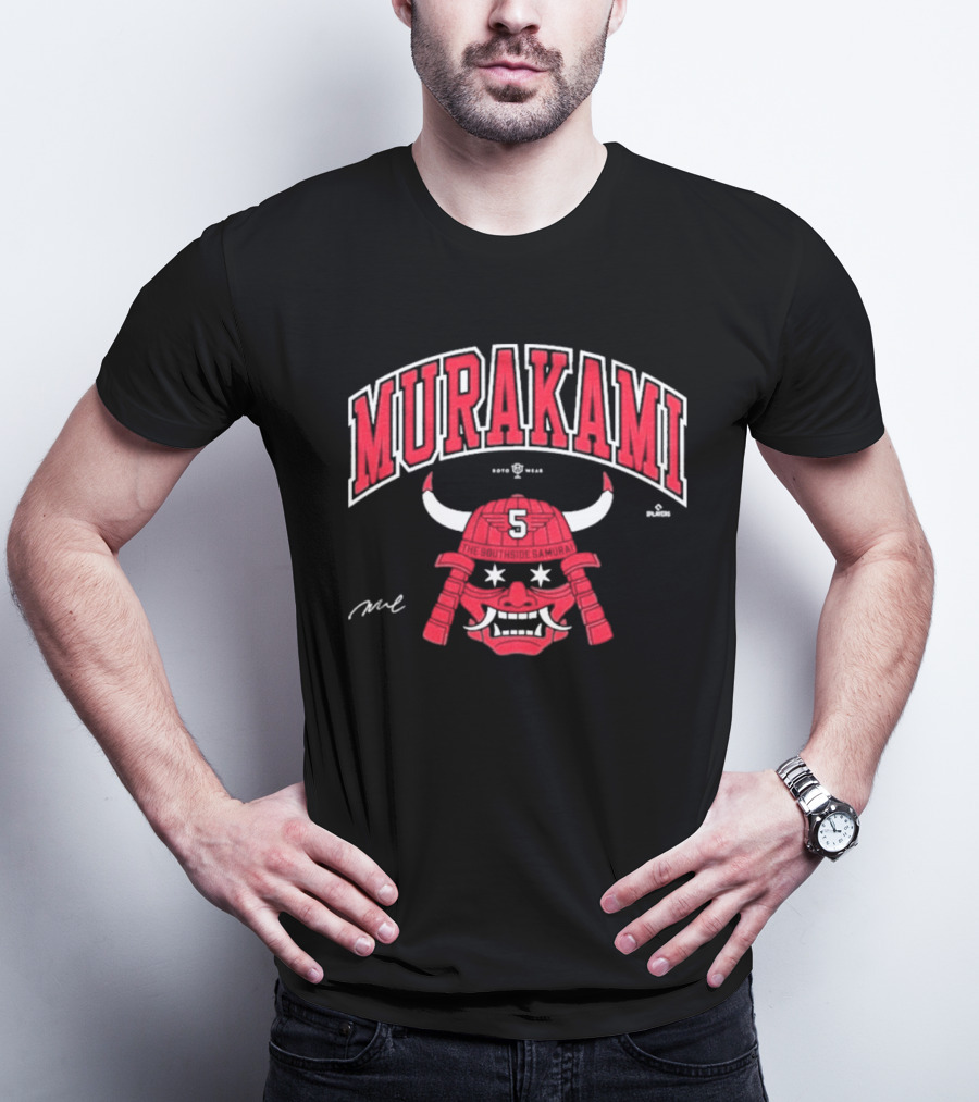 Murakami 5 Samurai Helmet Stars T-Shirt