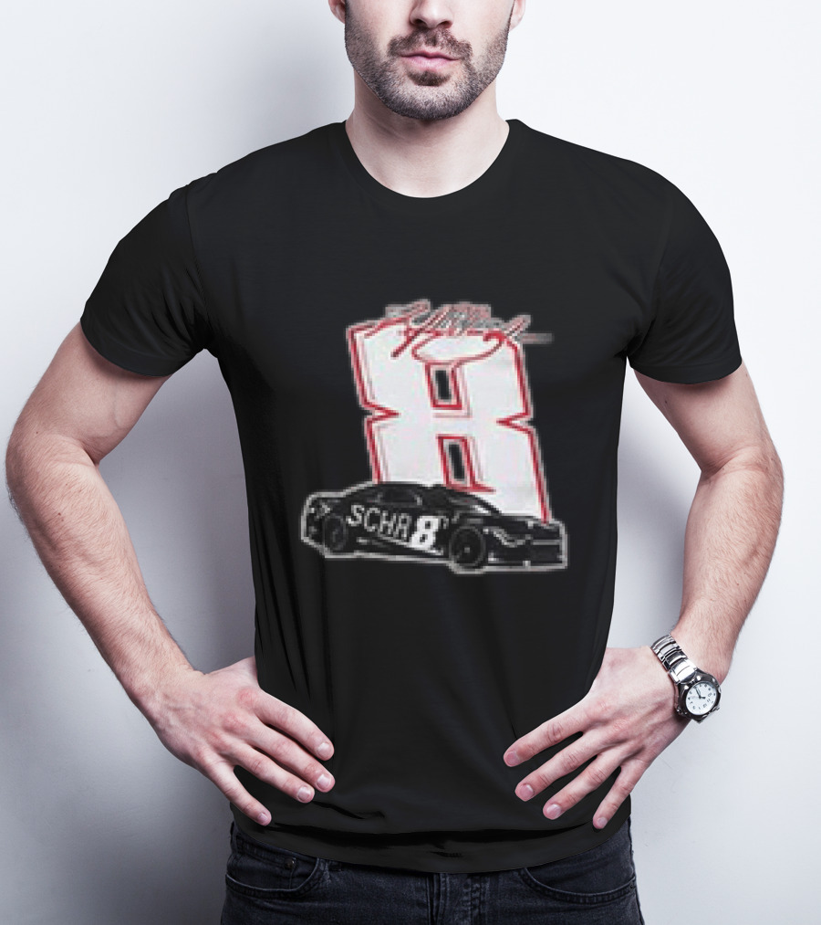 Because You Never Know When The Last One Is Kyle Busch Number 8 NASCAR Schrader Racing T-Shirt