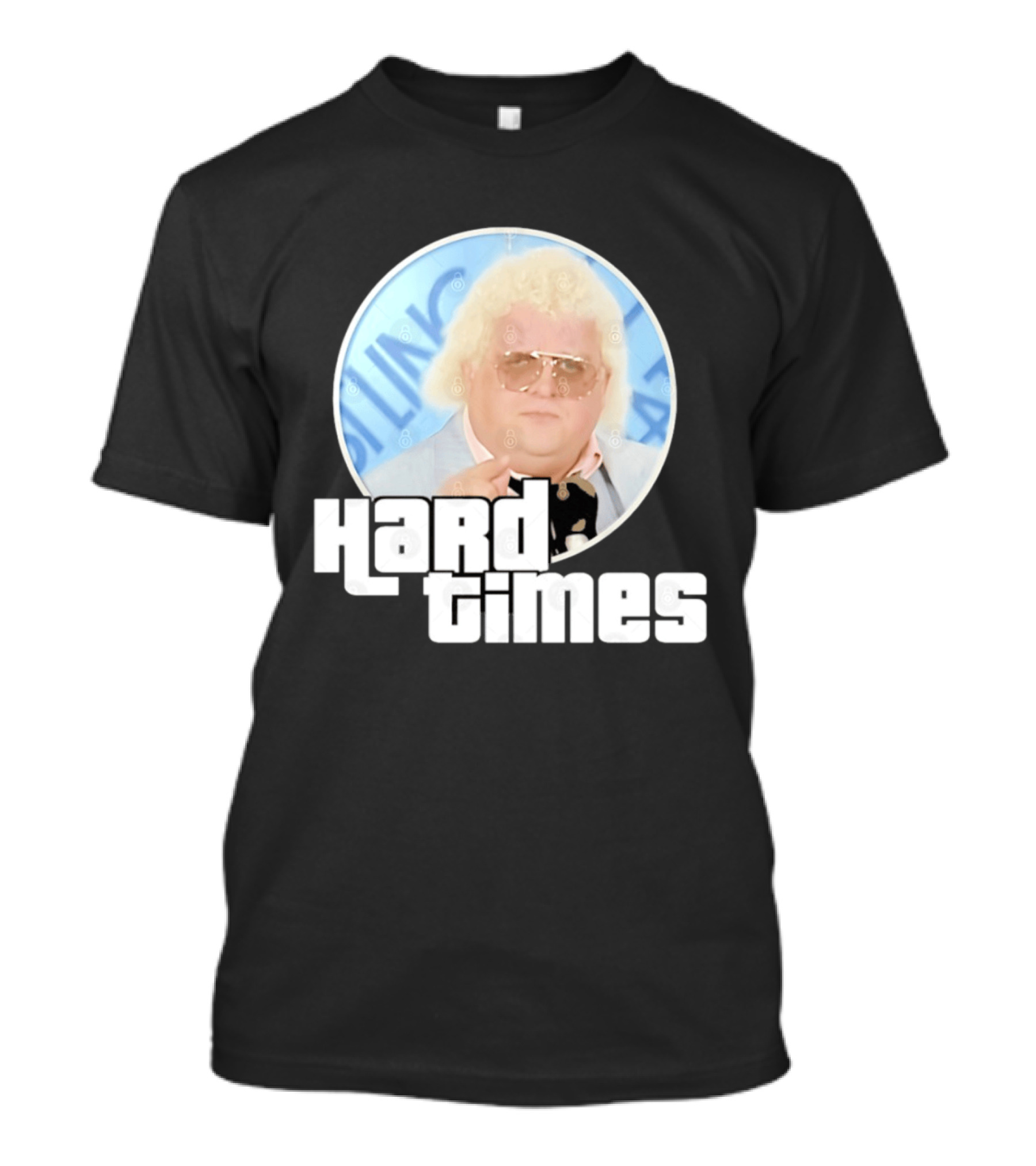 Dusty Rhodes Wrestling Icon Hard Times T-Shirt