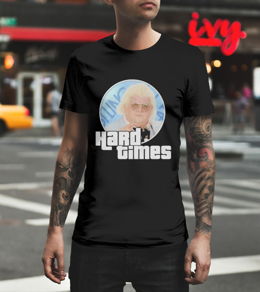 Dusty Rhodes Wrestling Icon Hard Times T-Shirt