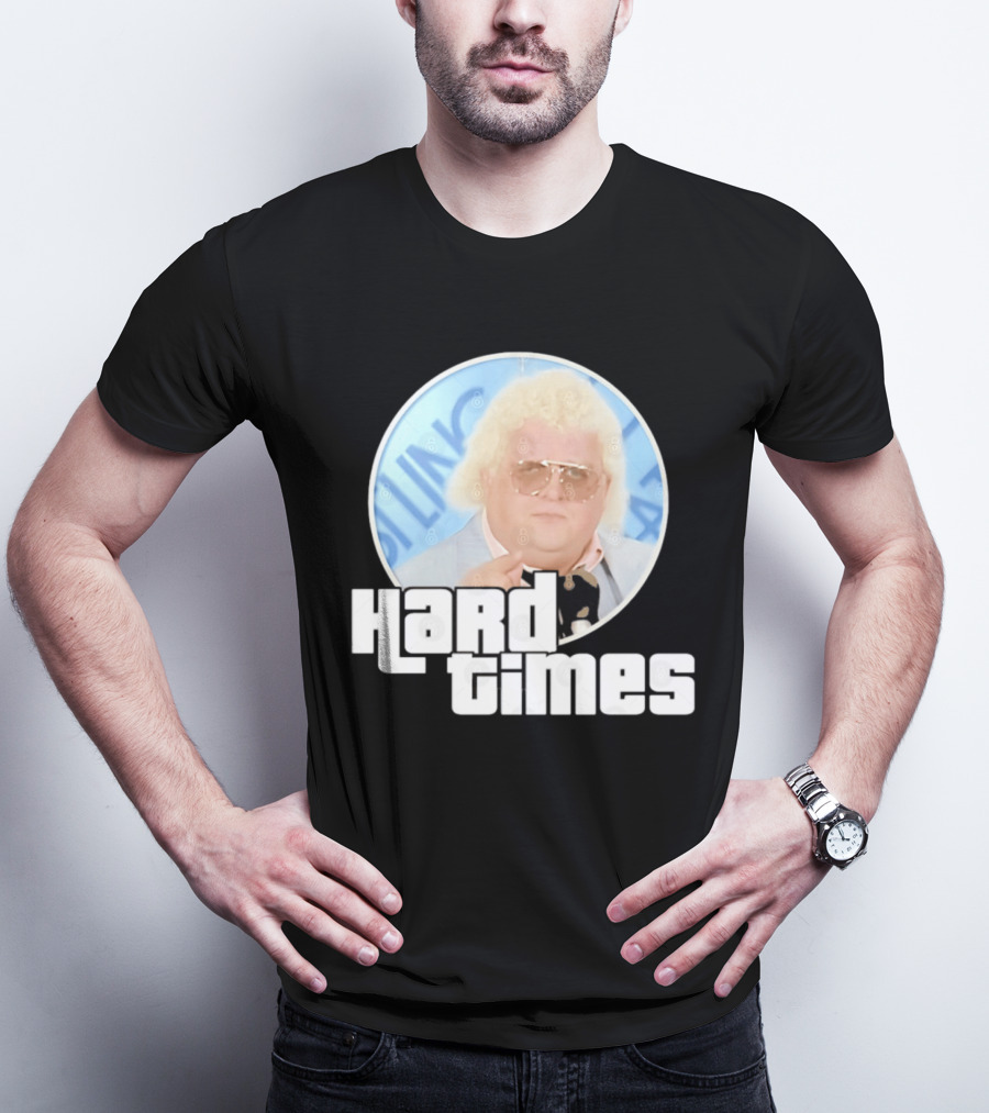 Dusty Rhodes Wrestling Icon Hard Times T-Shirt