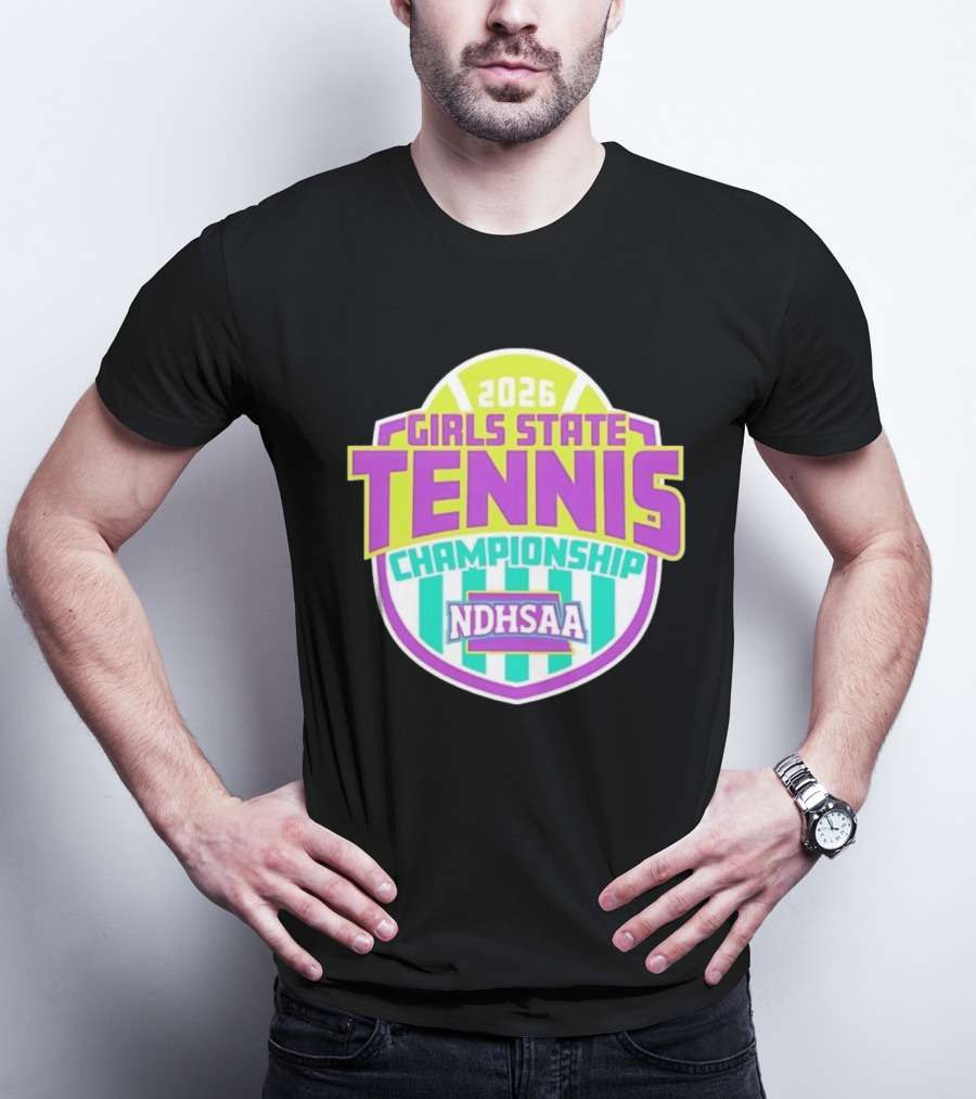 2026 Girls State Tennis Championship NDHSAA T-Shirt