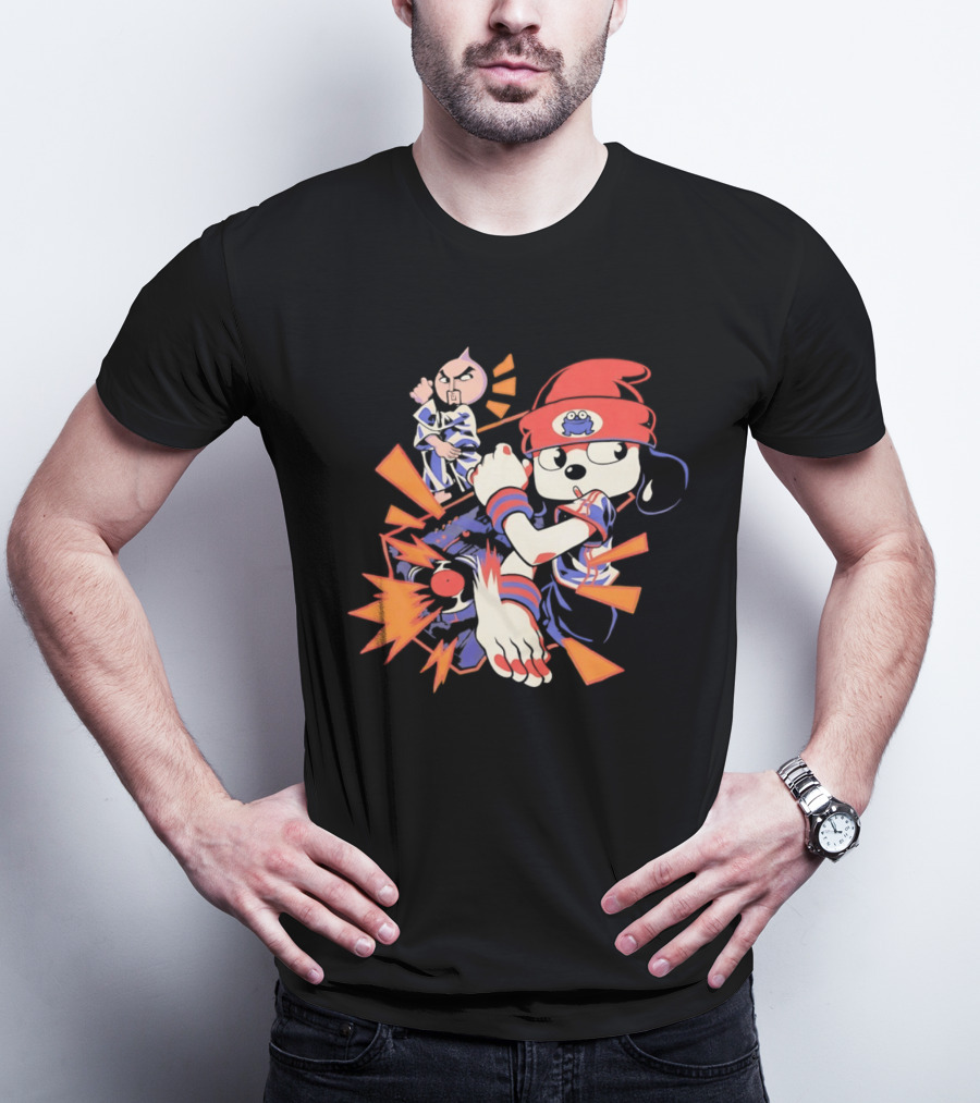 Ness Ninja EarthBound Smash Bros Battle Action T-Shirt