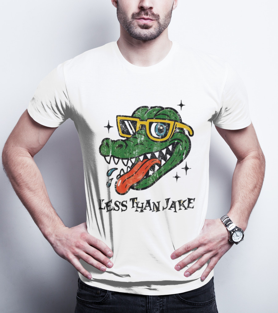 Less Than Jake Sunglasses Alligator T-Shirt