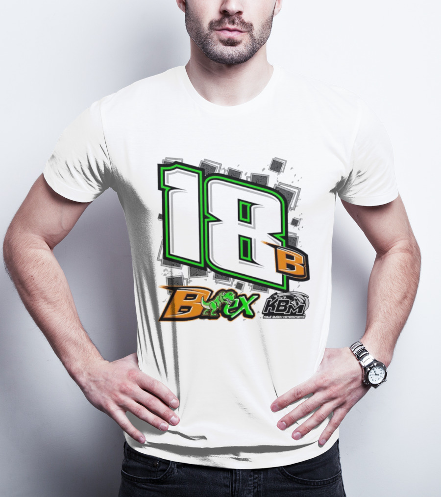 18 B Brex KBM Kyle Busch Motorsports Rex Racing T-Shirt