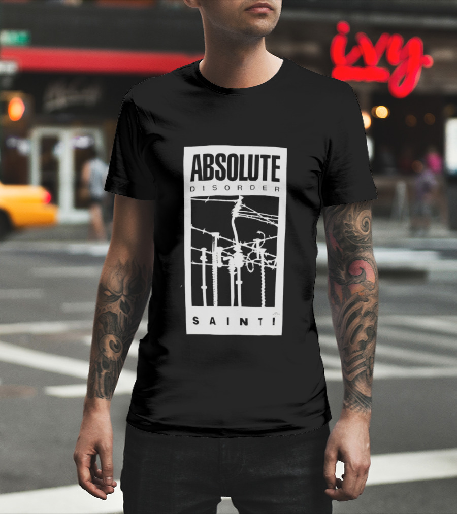 Absolute Disorder Saint Electric Power Lines T-Shirt