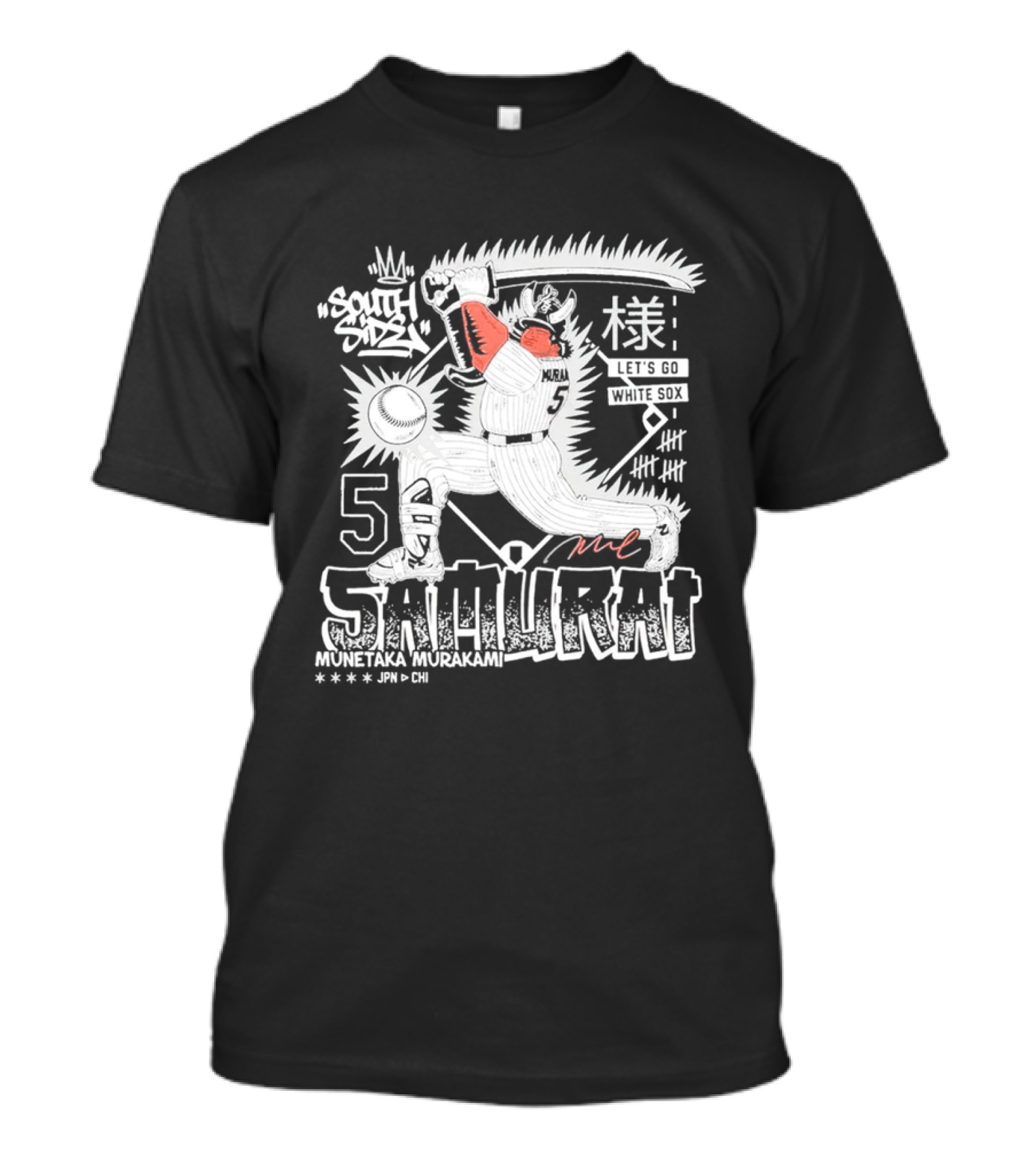 Samurai Baseball Munetaka Murakami Southside 55 Sama T-Shirt