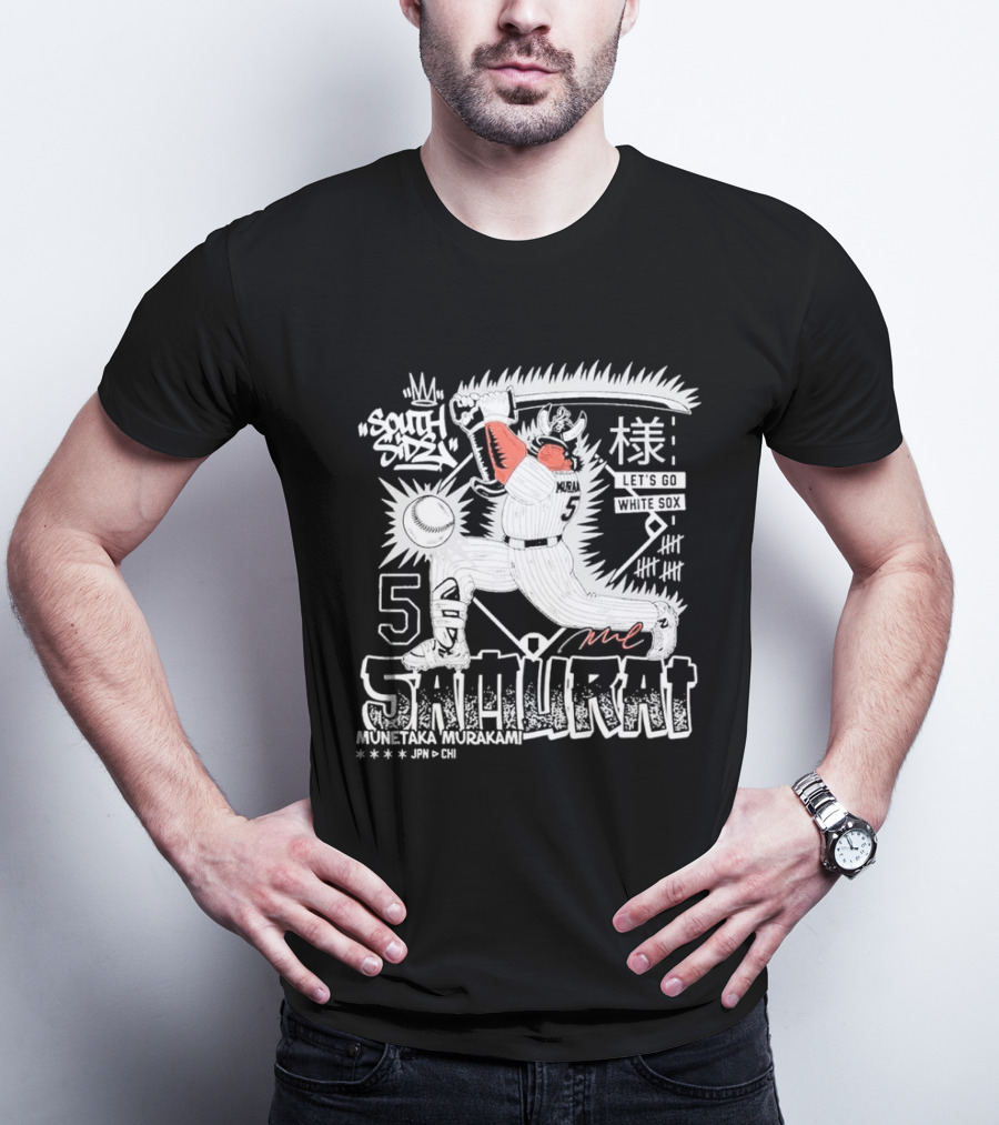 Samurai Baseball Munetaka Murakami Southside 55 Sama T-Shirt