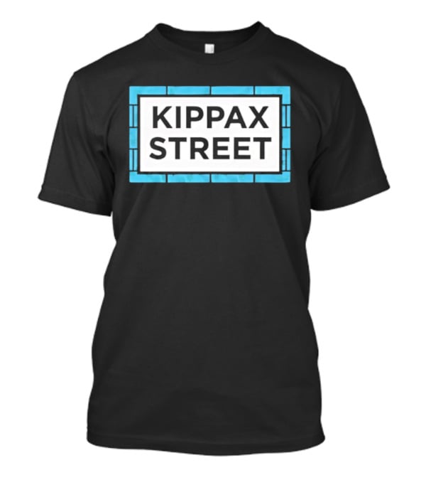 Kippax Street Sign Blue Brick T-Shirt