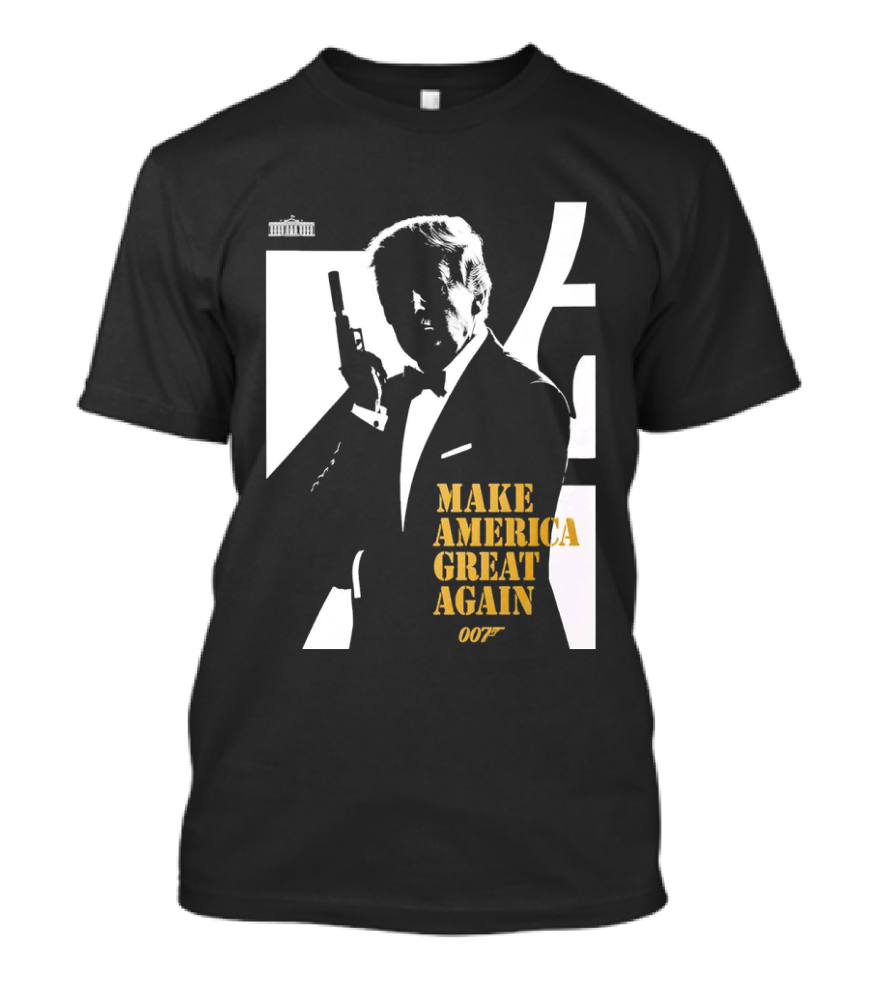 Trump 007 Make America Great Again Bond T-Shirt