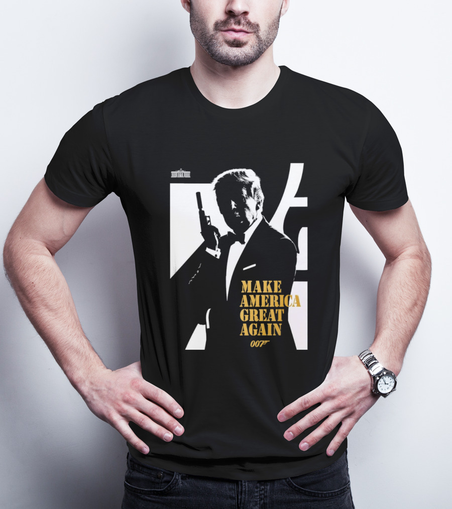 Trump 007 Make America Great Again Bond T-Shirt