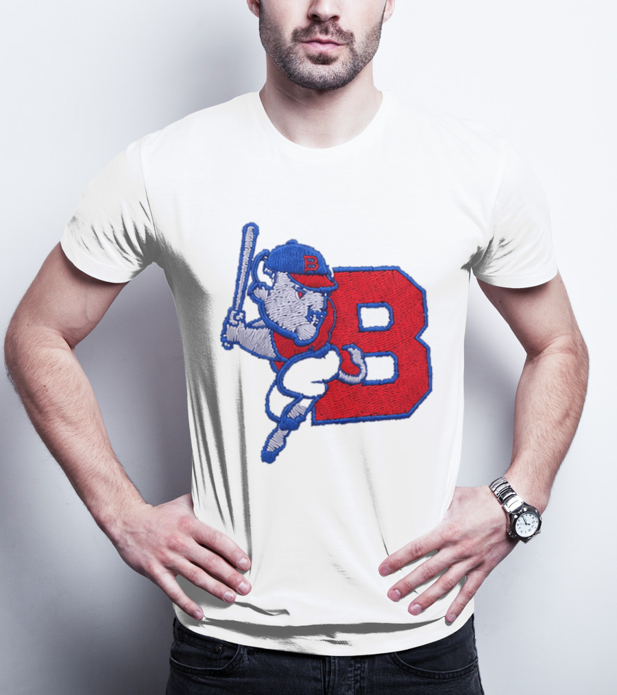 2026 Buffalo Bisons Big League Chew B Logo Baseball Bat Hitting Buffalo Embroidery Hat T-Shirt
