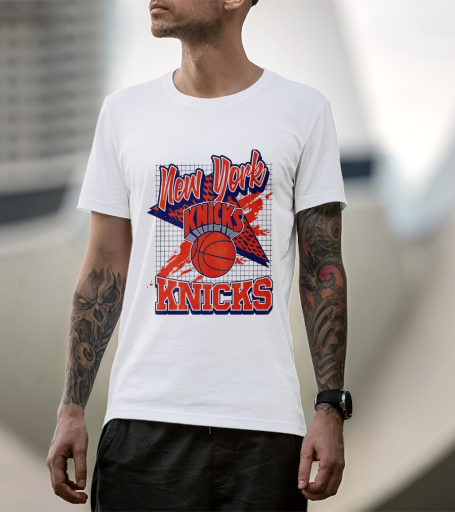 New York Knicks Juvenile Basketball Star T-Shirt