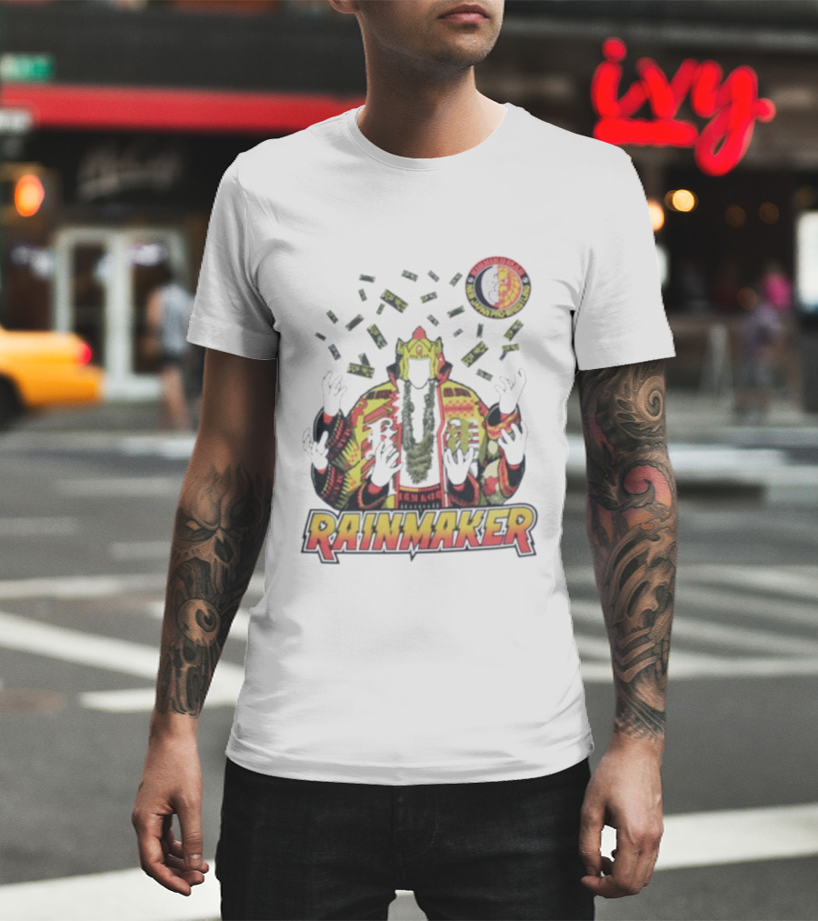 Rainmaker Kazuchika Okada Wrestling Money Rain T-Shirt