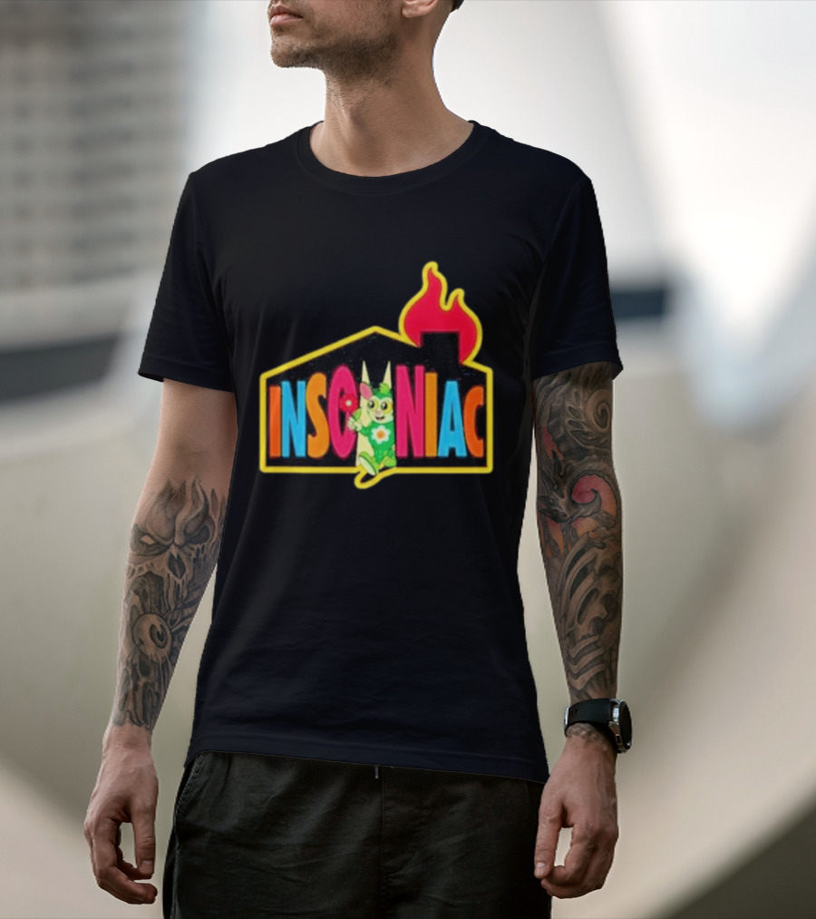 Dabsmyla X Insomniac House EDC Festival Art Collaboration T-Shirt