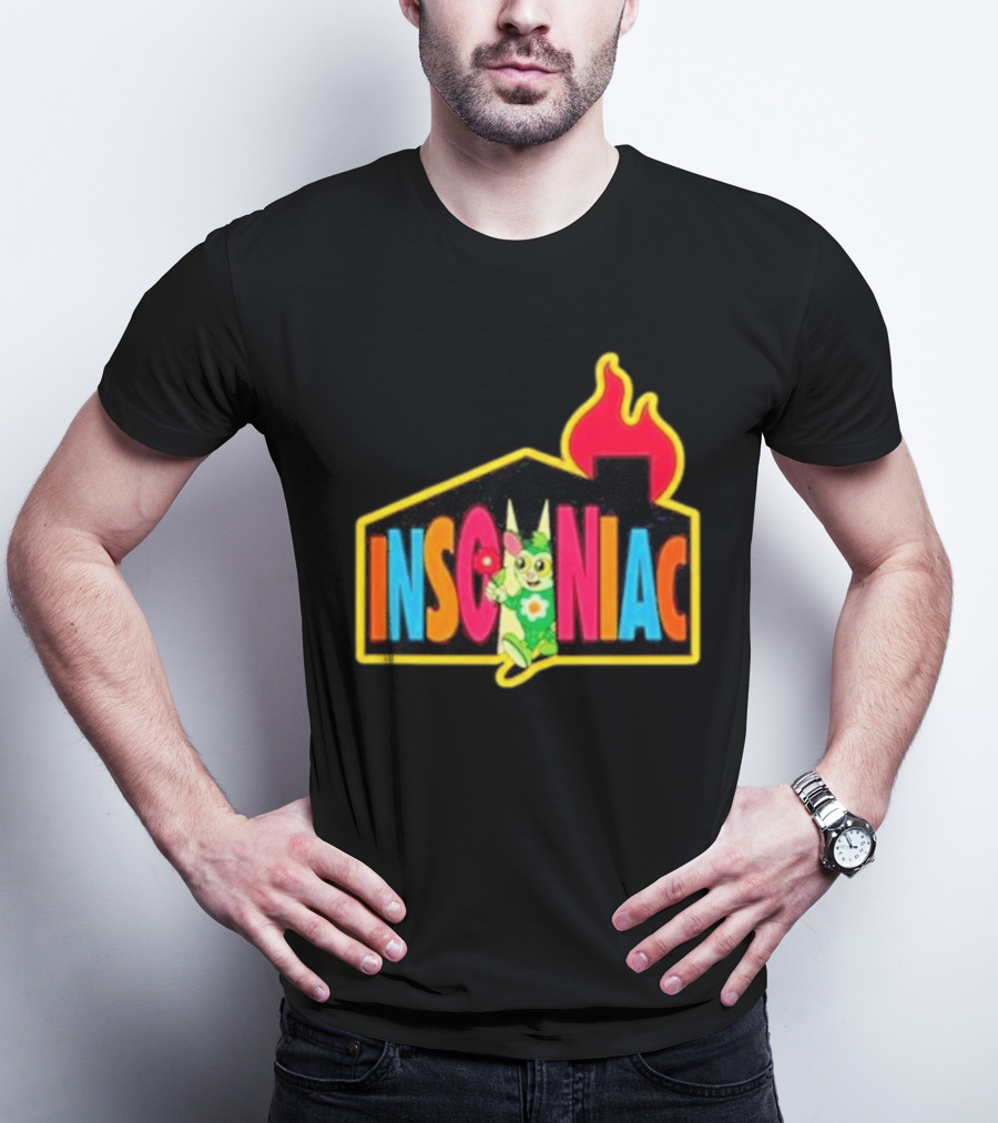 Dabsmyla X Insomniac House EDC Festival Art Collaboration T-Shirt