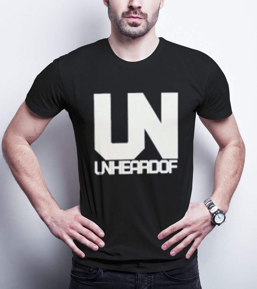 Unheardof Core UN Minimalist Text Urban Streetwear Fashion T-Shirt
