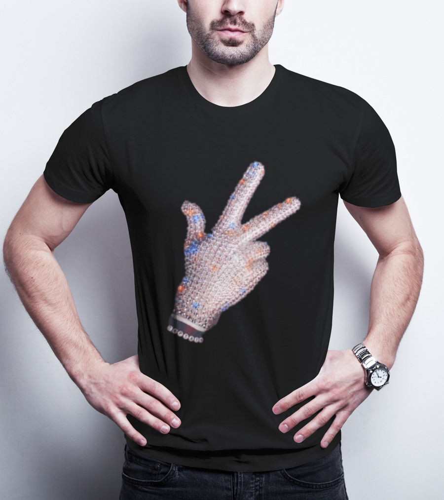 Jalen Brunson Captain New York Knicks Iceman Hand Crystal Glove Knicks T-Shirt