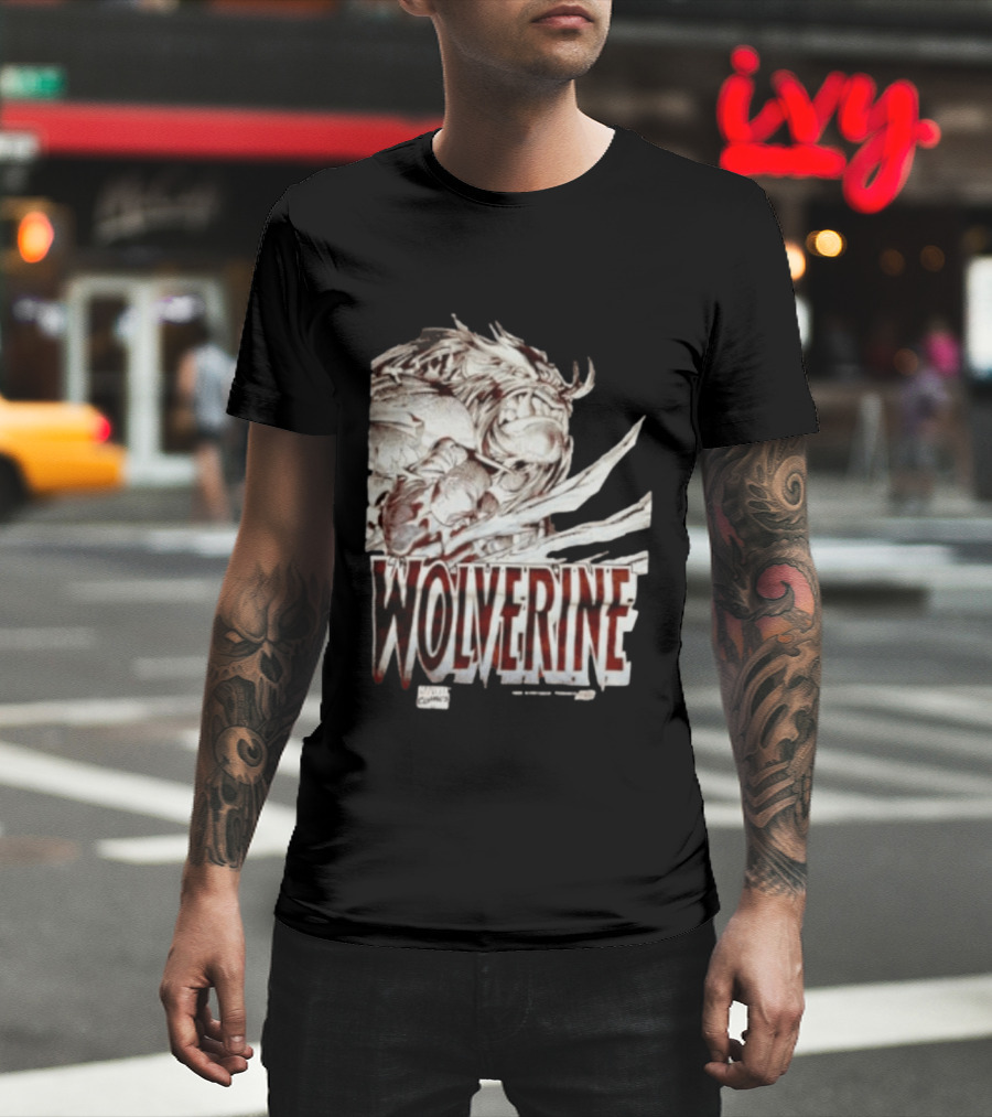 Original Wolverine Marvel Comics Vintage Monster T-Shirt