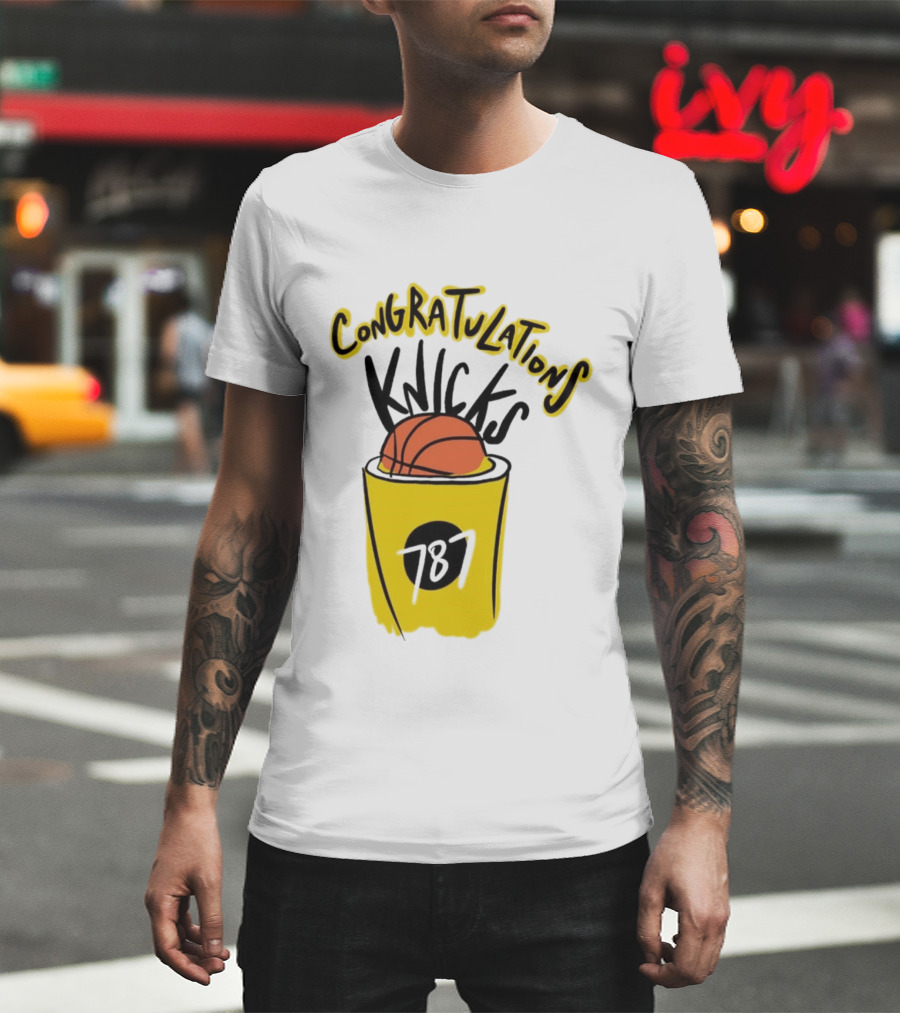 Congratulations Knicks Basketball 787 T-Shirt
