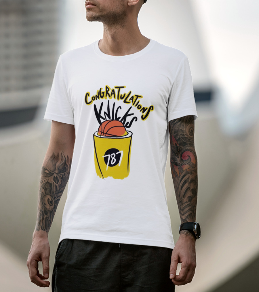 Congratulations Knicks Basketball 787 T-Shirt