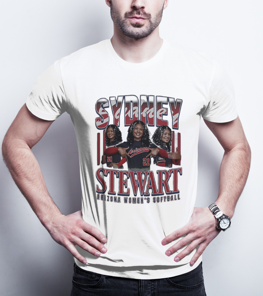 Sydney Stewart Arizona Women's Softball 21 T-Shirt