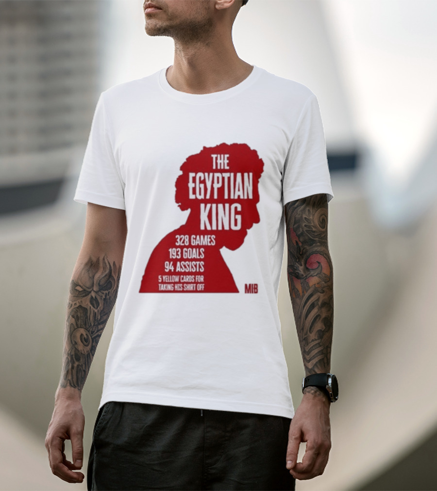 The Egyptian King 328 Games 193 Goals 94 Assists 5 Yellow Cards T-Shirt