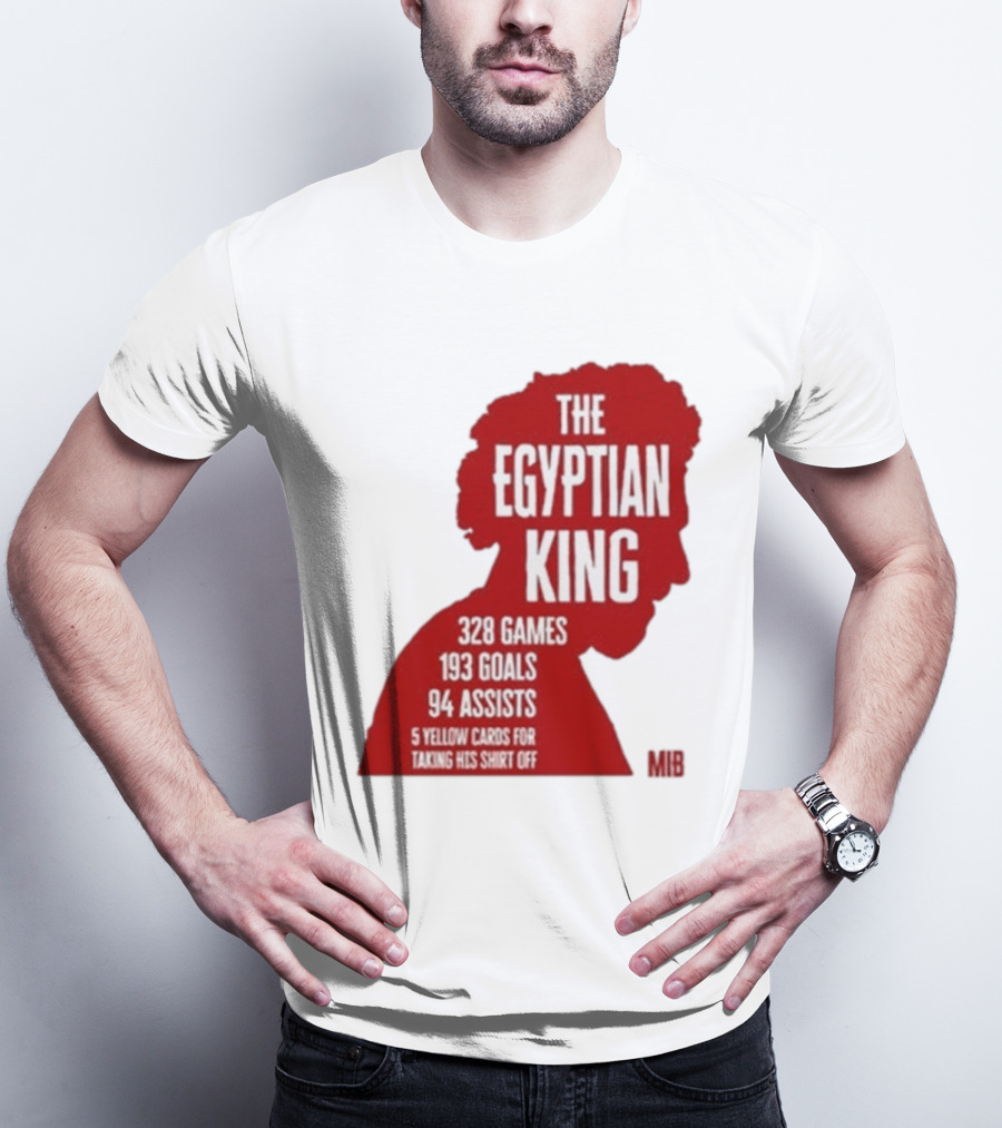 The Egyptian King 328 Games 193 Goals 94 Assists 5 Yellow Cards T-Shirt