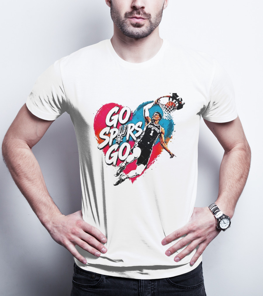 Victor Wembanyama Go Spurs Go San Antonio Basketball 2026 T-Shirt